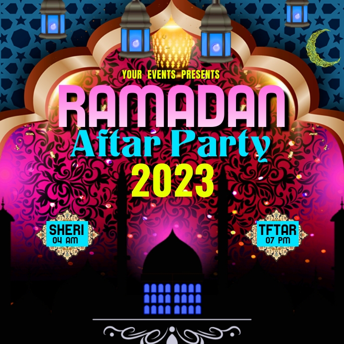 Ramadan flyer template | PosterMyWall
