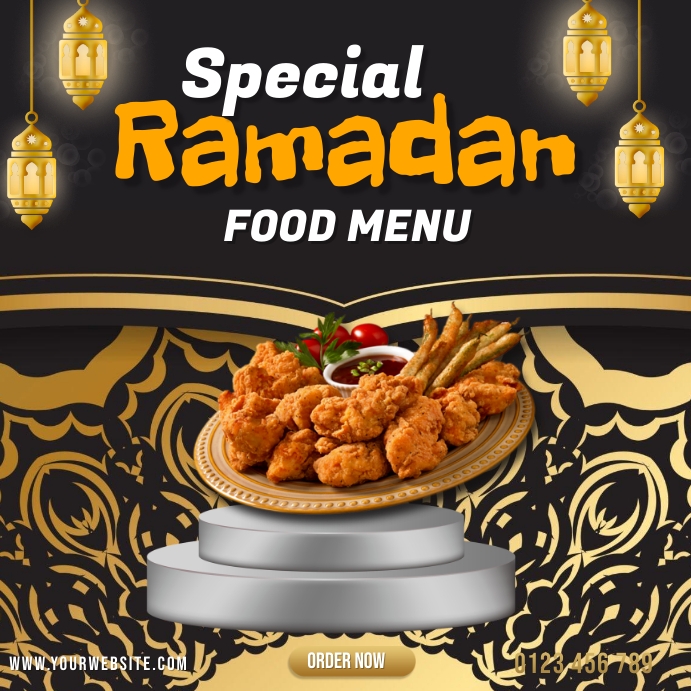 Plantilla de Ramadan Food Special Offer | PosterMyWall