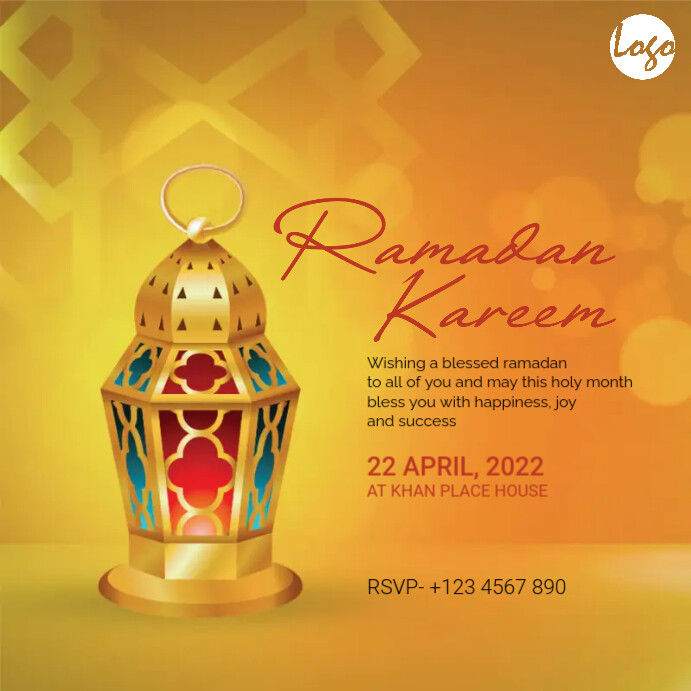 Ramadan Greeting Template | PosterMyWall