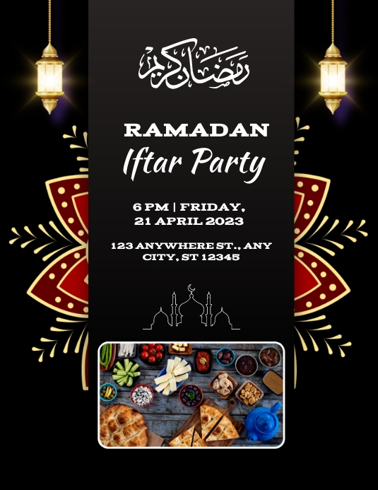 Plantilla de Ramadan Iftar Party | PosterMyWall