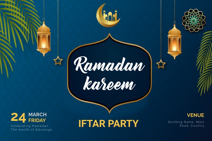 Copy of Ramadan Iftar Party | PosterMyWall