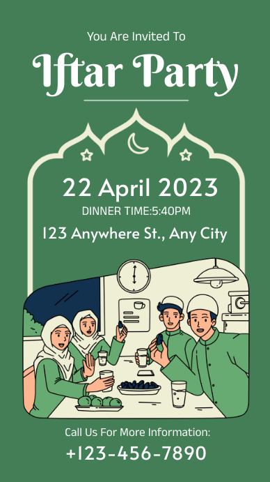 Copy of Ramadan iftar party | PosterMyWall