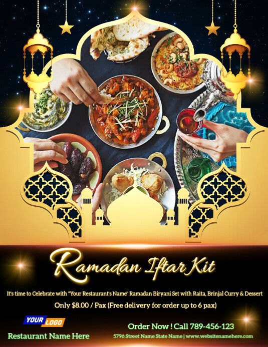 Ramadan Iftar Special Offer Template | PosterMyWall