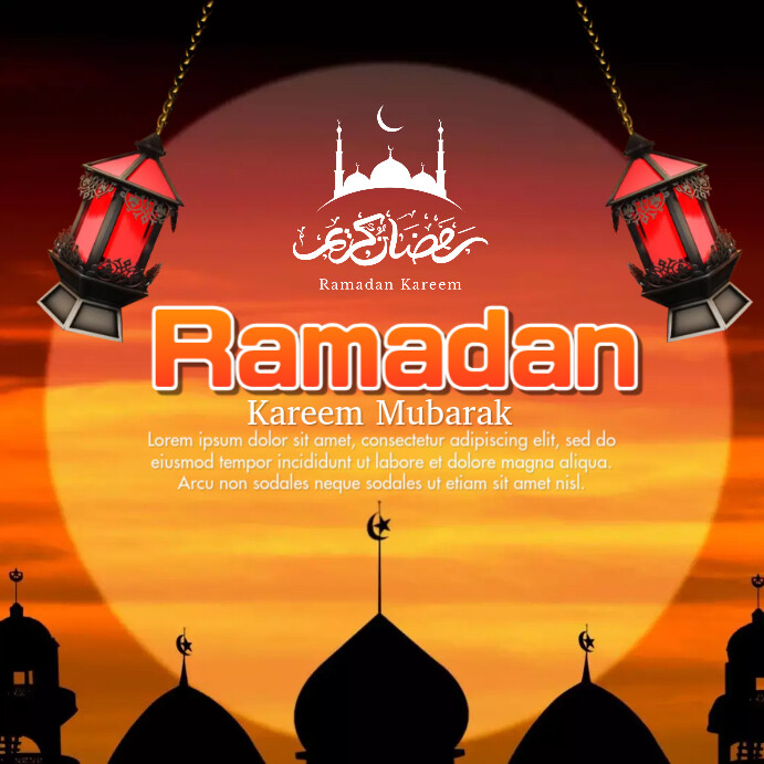 RAMADAN INSTA.KC Template | PosterMyWall