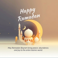 Ramadan Instagram Post Template | PosterMyWall