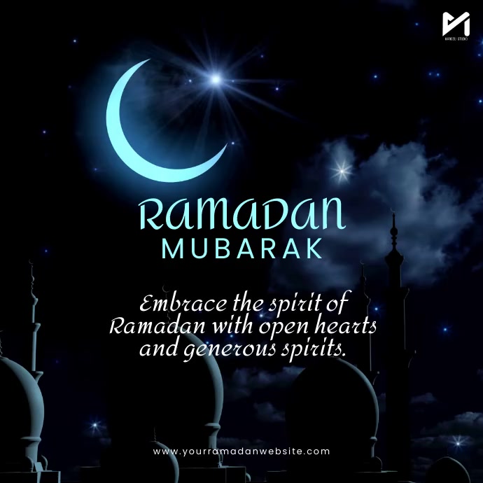 Ramadan Kareem Ad Template | PosterMyWall