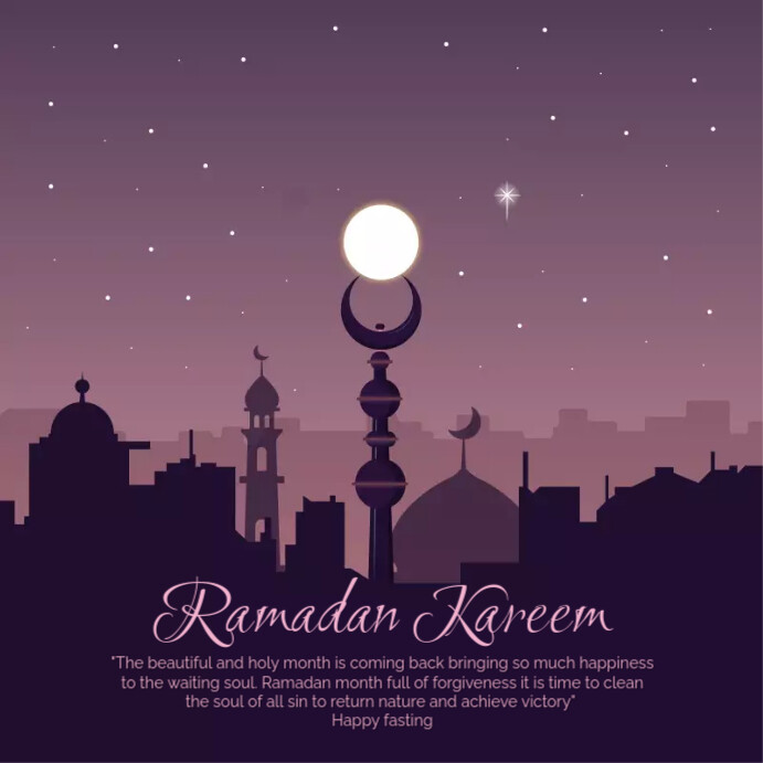 Ramadan Kareem Instagram Post Template | PosterMyWall