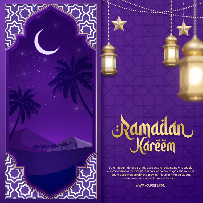 Ramadan Kareem Instagram Post Template | PosterMyWall