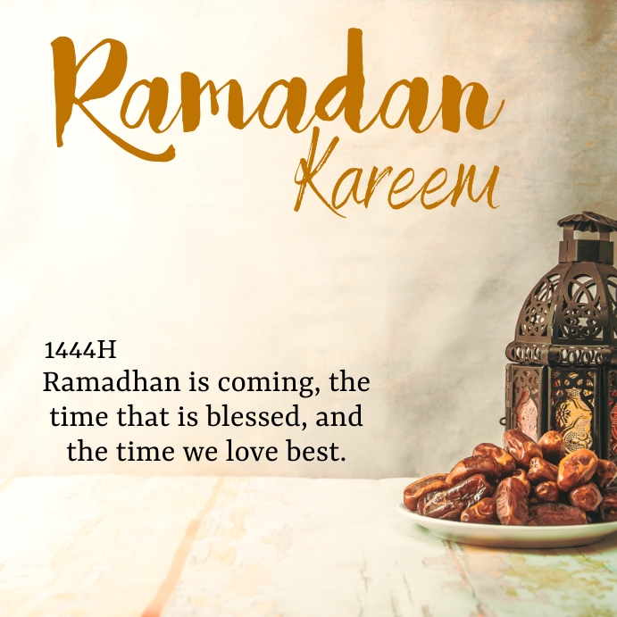 Ramadan Kareem Instagram Template | PosterMyWall