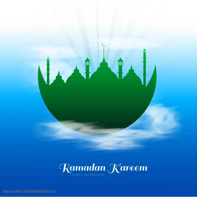 Ramadan Kareem poster design template | PosterMyWall