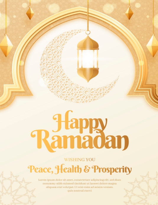 Ramadan Kareem poster design template | PosterMyWall