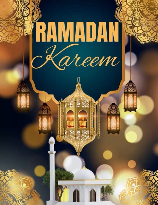 Ramadan kareem video ad Template | PosterMyWall
