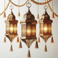 Ramadan lamp Template | PosterMyWall