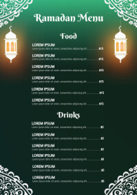 ramadan menu Template | PosterMyWall