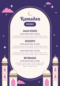 Ramadan Menu Template | PosterMyWall