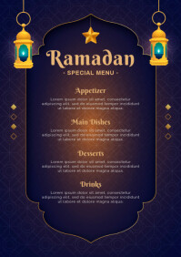 Ramadan Menu Template | PosterMyWall