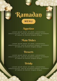 ramadan menu Template | PosterMyWall