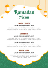 ramadan menu Template | PosterMyWall