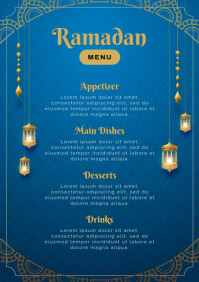 Ramadan Menu Template | PosterMyWall
