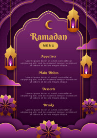 ramadan menu Template | PosterMyWall