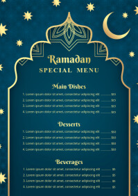 ramadan menu Template | PosterMyWall