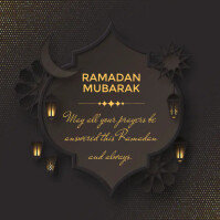 Ramadan Mubarak Instagram Post Template | PosterMyWall