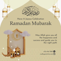 Ramadan Mubarak Instagram Post Template | PosterMyWall