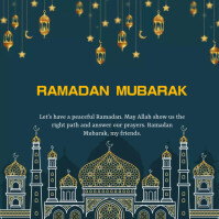 Ramadan Instagram Post Template | PosterMyWall