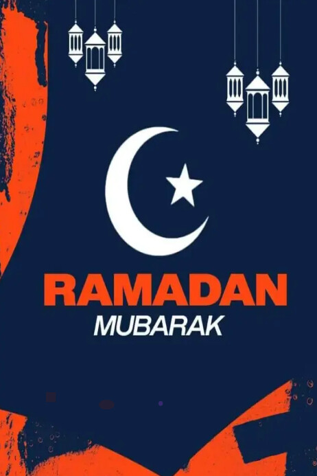 Ramadan mubarak posters Template | PosterMyWall