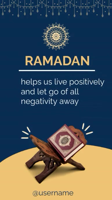 Ramadan Note Instagram Note Instagram Story Template | PosterMyWall