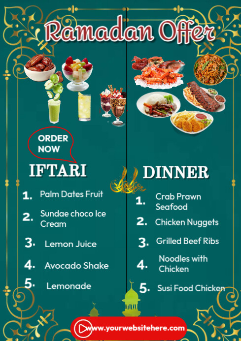 Ramadan Offer Template | PosterMyWall