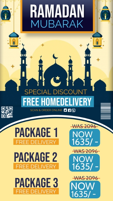 Copy of Ramadan package | PosterMyWall
