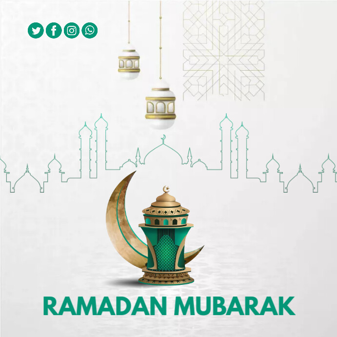 Ramadan post Template | PosterMyWall