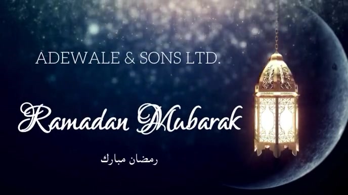 Ramadan prayer video Template | PosterMyWall