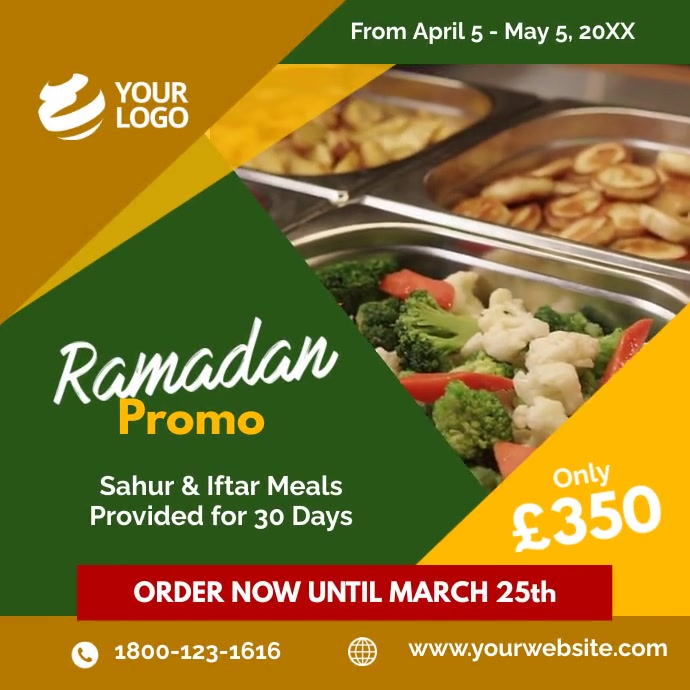 ramadan promo instagram facebook Template | PosterMyWall