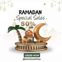 Ramadan promo sales Template | PosterMyWall