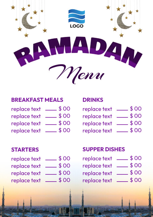 Copy of Ramadan restaurant hotel menu | PosterMyWall