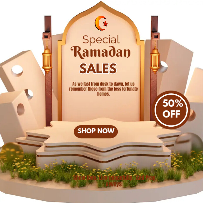 Ramadan Retail Template | PosterMyWall