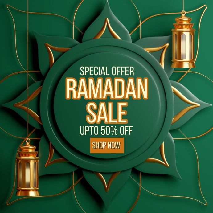 ramadan sale, ramadan discount offer Template | PosterMyWall