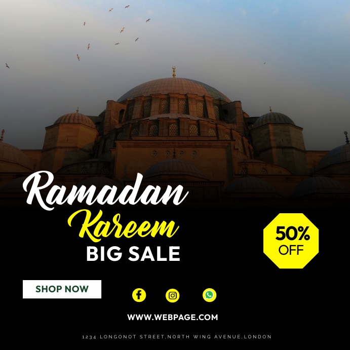 RAMADAN SALE FLYER Template | PosterMyWall