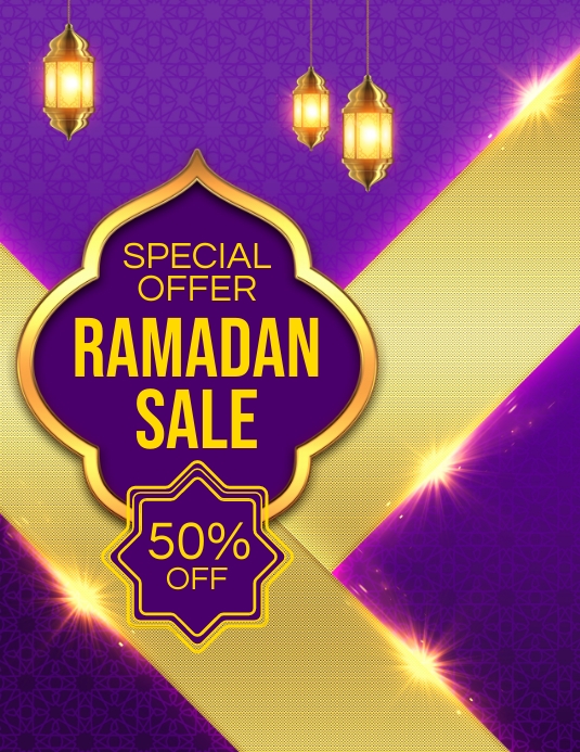 Ramadan Sale Flyer Template | PosterMyWall