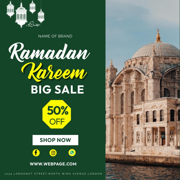 RAMADAN SALE FLYER Template | PosterMyWall