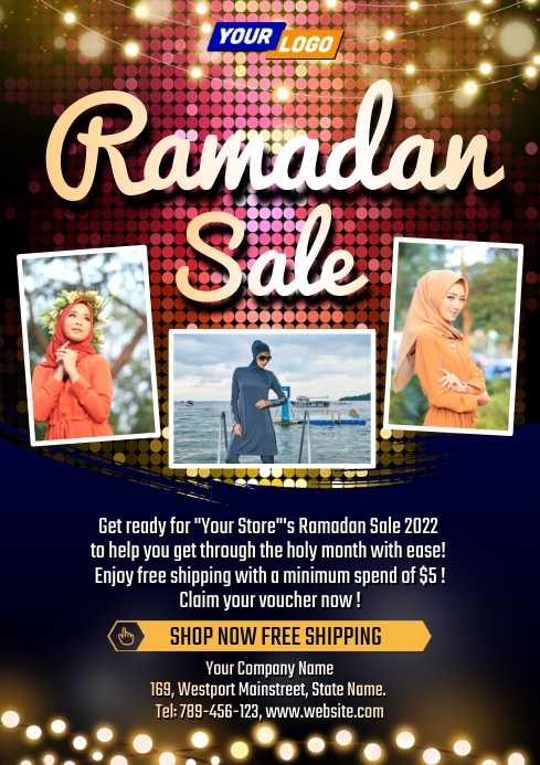 Ramadan sale flyer design Template | PosterMyWall