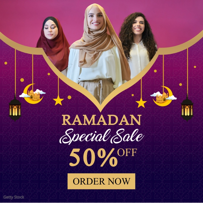 Ramadan sale instagram post Template | PosterMyWall