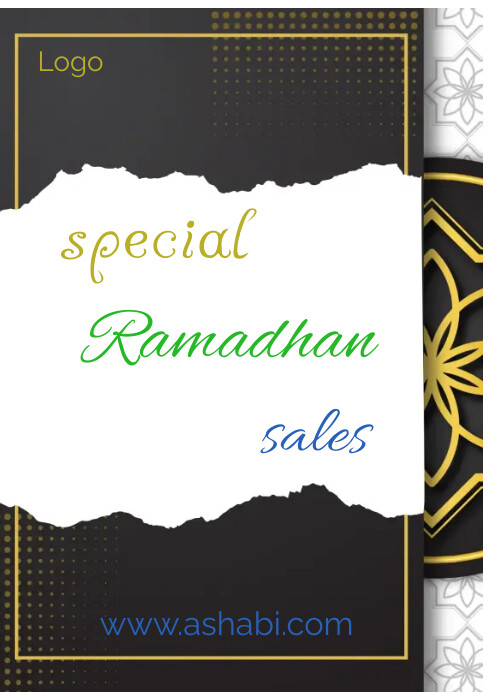 Ramadan sales flyer Template | PosterMyWall