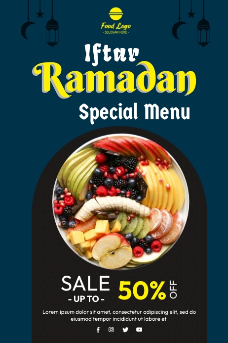 Ramadan Special Menu Template | PosterMyWall