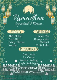 Ramadan Special Menu Template | PosterMyWall
