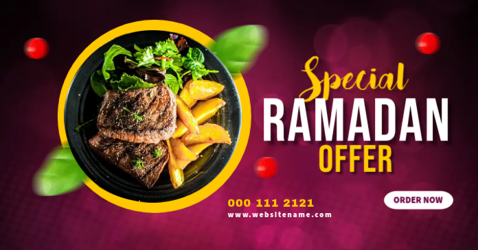 Ramadan Special Offer Food Template | PosterMyWall
