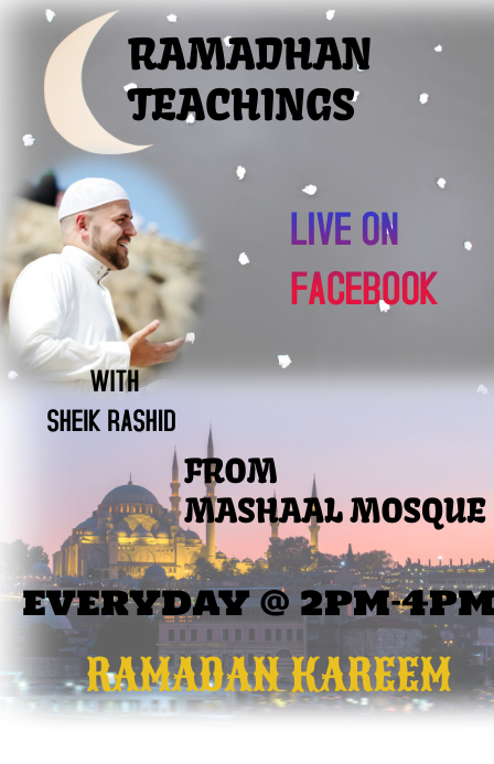 RAMADAN TEACHINGS Template | PosterMyWall