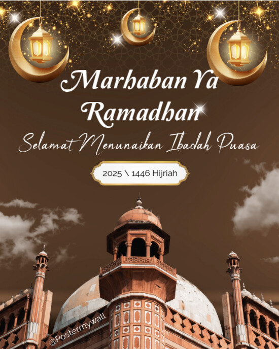 Plantilla de Ramadhan | PosterMyWall